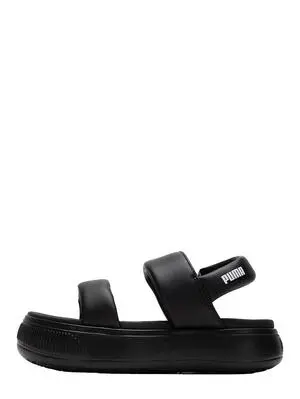 PUMA Mayu Puffy Slides - Black