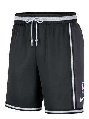 Nike X Nba Brooklyn Dri-fit Basketball Shorts - Black/multi-color
