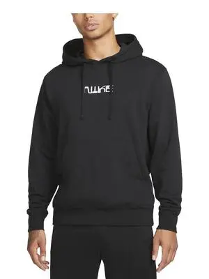 Nike Club Fleece Pullover Hoodie - Black/white