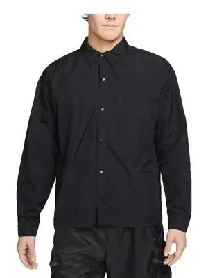 Nike Tech Pack Woven Long-sleeve Shirt - Black