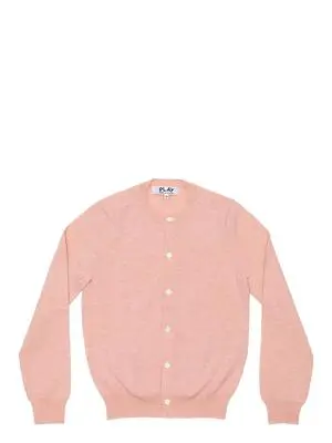 Play Comme Des Garcon Cardigan - Pink
