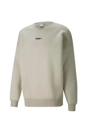 PUMA Small Logo Crew Neck Sweatshirt - Grey