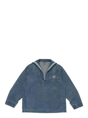 HUMAN MADE Denim Sailor Shirt - Blue