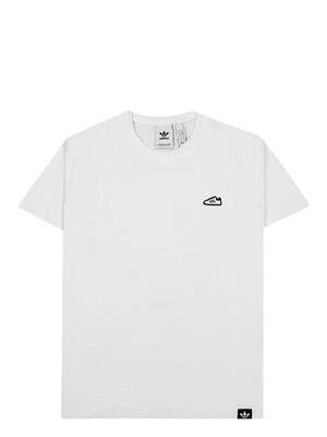 Adidas Originals Sst Embroidered Short Sleeve - White