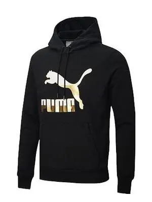 PUMA Classics Logo Hoodie - Blackgold