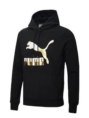 PUMA Classics Logo Hoodie - Blackgold