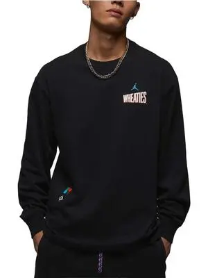 JORDAN Flight Mvp 85 Long-sleeve T-shirt - Black