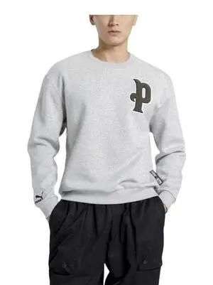 PUMA Varsity Logo Sweatshirt - Grey