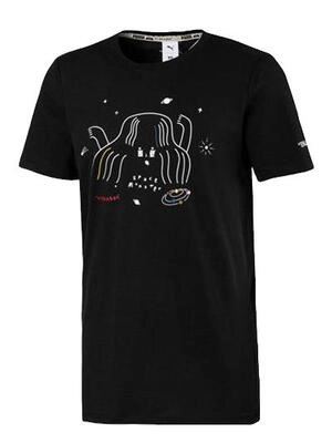 PUMA X Tyakasha Crossover Series Short Sleeve Couple Style - Black