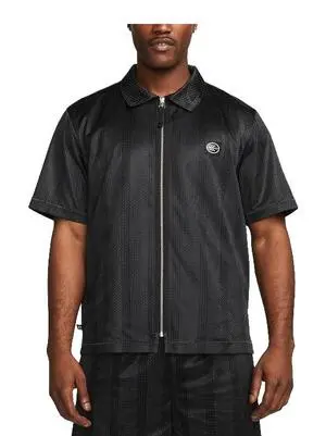 Nike Dri-fit Short-sleeve Basketball Top - Black