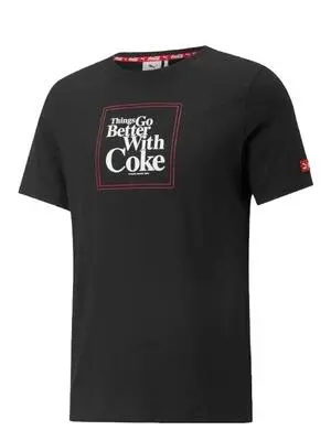 PUMA Puma X Coca Cola Graphic Tee 'black' Black