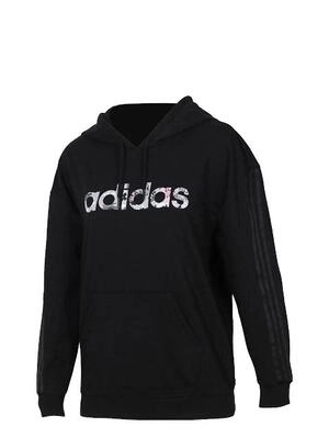 Adidas Neo Casual Sports Pullover With Graphic Logo - Black