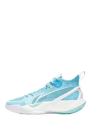 LI-NING Sonic Mid Top Sneakers - Blue/white