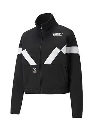 PUMA Double Knit Logo Stand-up Collar Jacket - Default Color