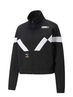 PUMA Double Knit Logo Stand-up Collar Jacket - Default Color