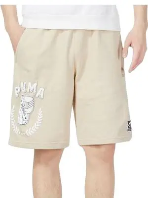 PUMA Jogger Shorts - Beige