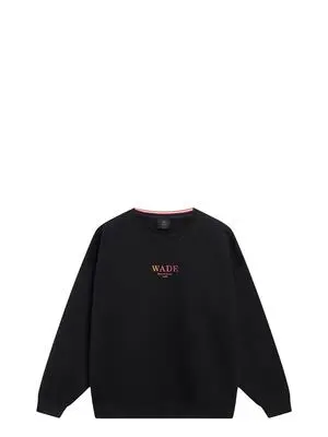 LI-NING Way Of Wade Logo Sweatshirt 'black - Black/multi-color