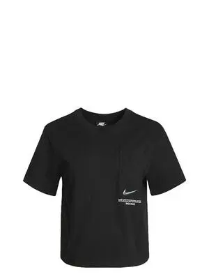 Nike Swoosh Printed T-shirt - Black