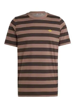 Adidas Nice Striped T-shirt - Brown