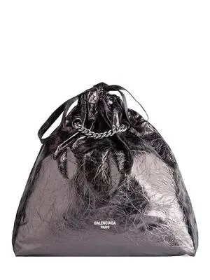 Balenciaga Balenciaga Crush Medium Tote Bag Grey