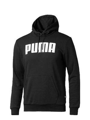 PUMA Colorblock Logo Hoodie - Black