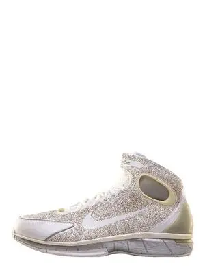 Nike Zoom Huarache 2k4 Kb "kobe Laser" Sneakers - White/white/golden Silver