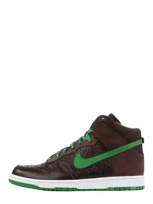 Nike Dunk High 'stussy World Tour London' Sneakers - Brown/green