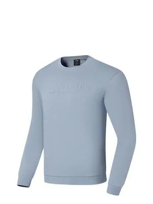 LI-NING Casual Lifestyle Long Sleeve Pullover - Blue