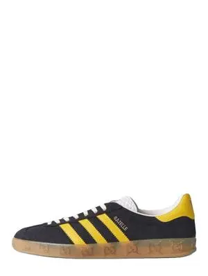 Adidas X Gucci Gazelle Sneakers - Core Black/yellow/core Black