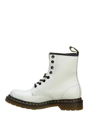 Dr. Martens Dr. Martens 1460 Smooth Leather Lace Up Boots White