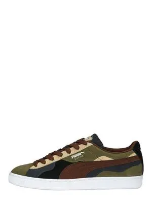 PUMA Suede Camowave Sneakers - Camo/olive/chestnut