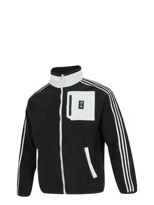 Adidas Athletic Stand Collar Zip-up Fleece Jacket - Default Colorway