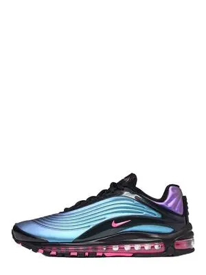 Nike Max Deluxe 'throwback Future' Sneakers - Black/laser Fuchsia