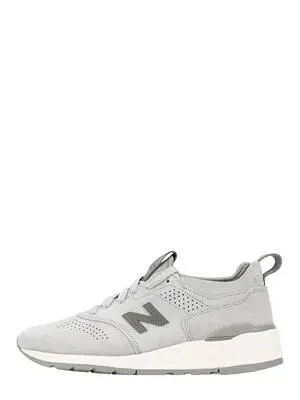 NEW BALANCE 997 Deconstructed Lace Up Sneakers - Grey