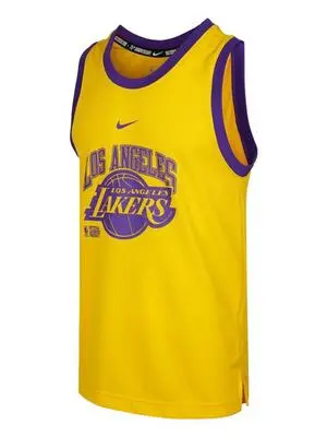 Nike Los Angeles Lakers 75th Anniversary Basketball Jersey Vest - Yellow