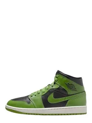 JORDAN Air Jordan 1 Mid "Altitude Green" Black/sail/altitude Green Heather