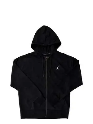 JORDAN Full Zip Hoodie 'black - Black/multi-color