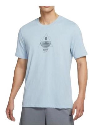 Nike Kyrie Irving Alphabet Pattern T-shirt 'blue - Multicolorblue