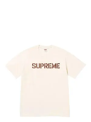 Supreme Ss26 Hard T-shirt - Natural