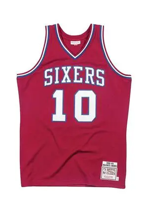 Mitchell & Ness Maurice Cheeks 1982-83 Philadelphia 76ers Road Authentic Jersey - None
