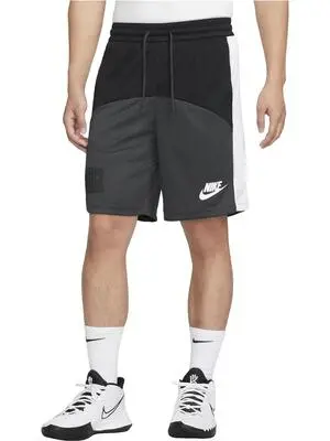 Nike Colorblock Logo Straight Shorts - Default Color