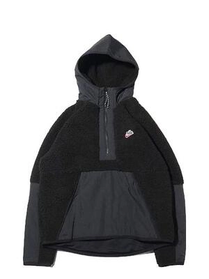 Nike Hooded Cardigan - Black/gray