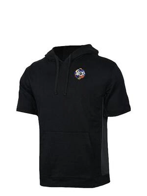 Nike Kd Durant Short Sleeve Hooded Sports Top - Black