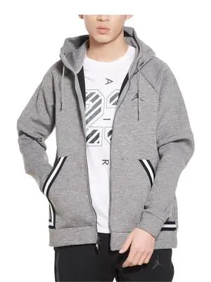 JORDAN Flight Tech Diamond Jacket - Grey