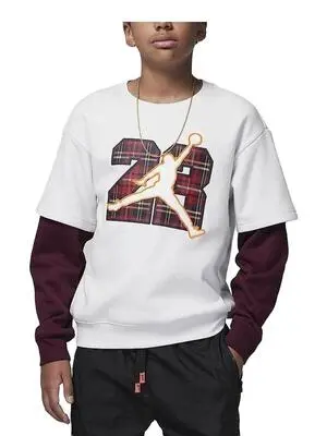 JORDAN Jordan Air 23 2fer Crew Top Phantom