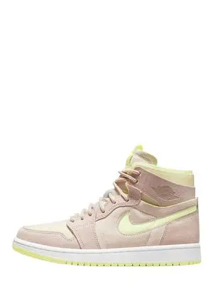 JORDAN 1 High Zoom Comfort "lemon Twist - Yellow/pink