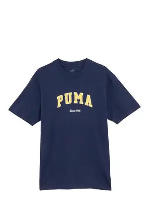 PUMA Squad Graphic T-shirt - Navy