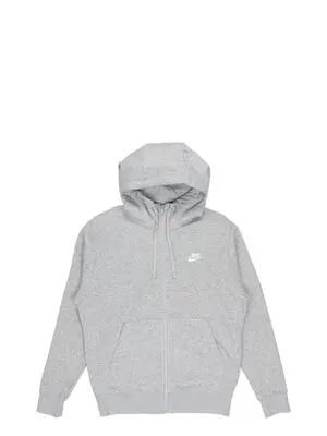 Nike Nike Sportswear Club French Terry Full House Hoodie Gray Grey