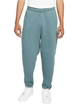 Nike Logo Embroidered Casual Solid Color Sports Pants/trousers/joggers Blue - Multi-color
