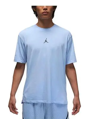 JORDAN Air Jordan Sport Dri-FIT Logo T-Shirt Blue/black